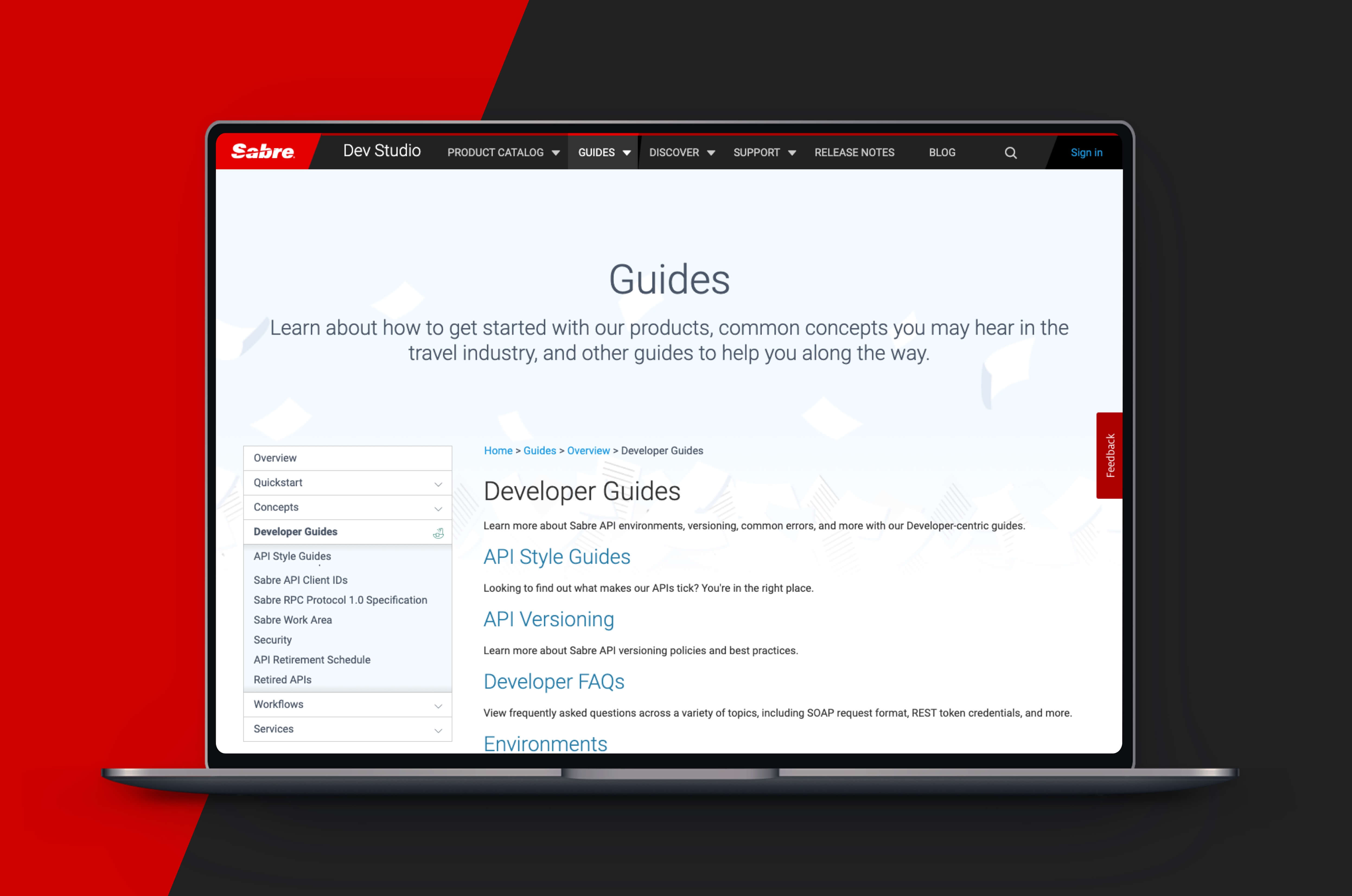 Sabre | Evolving Web
